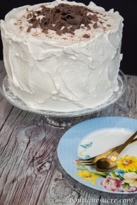 Devil´s Food Cake (Tarta del Diablo) con Frosting Seven Minute ...